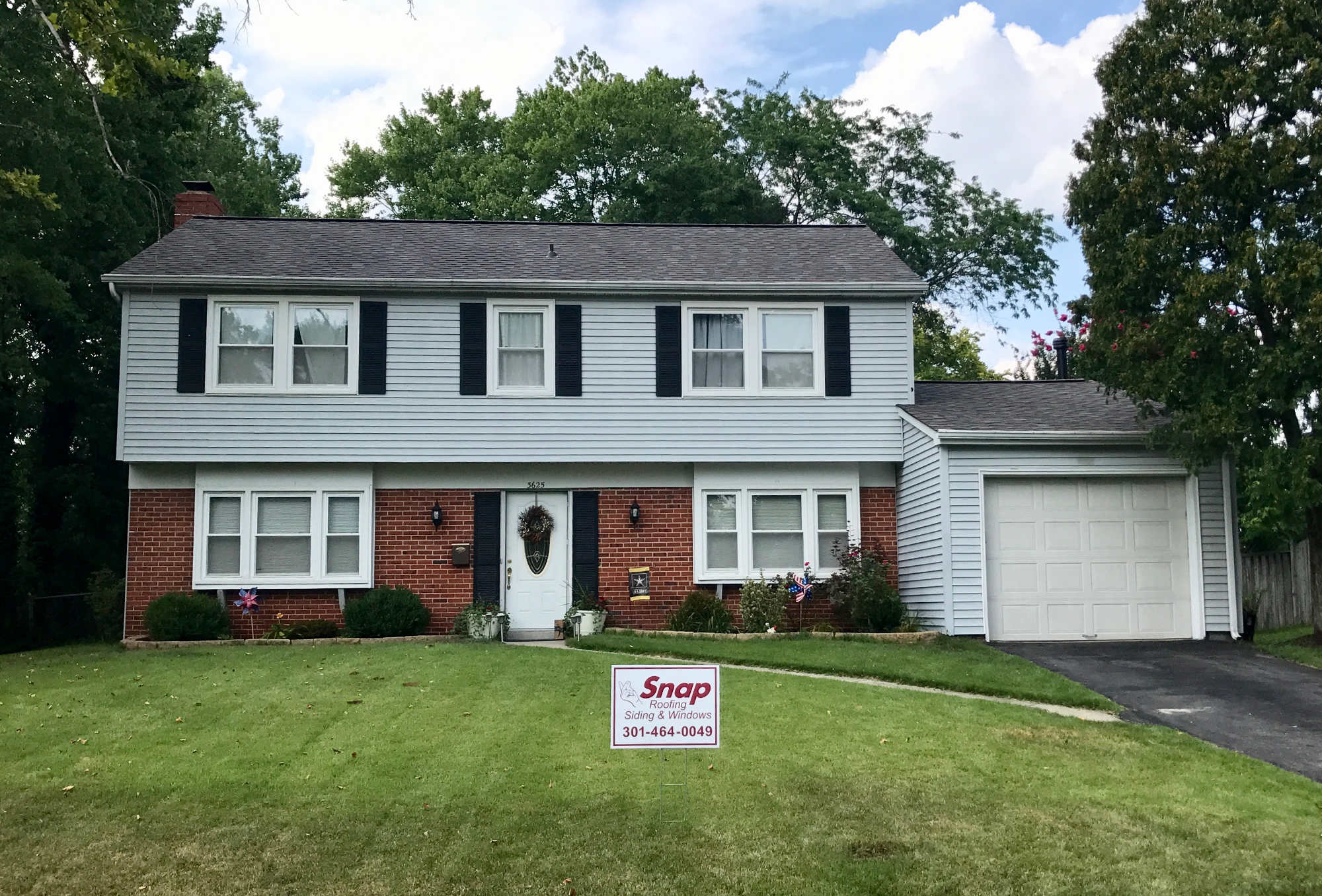 Colonial Style Roof Replacement - SNAP Roofing